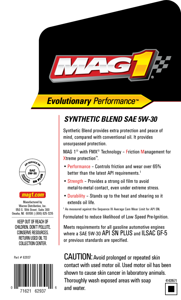 MAG 1® Synthetic Blend 5W-30 Motor Oil